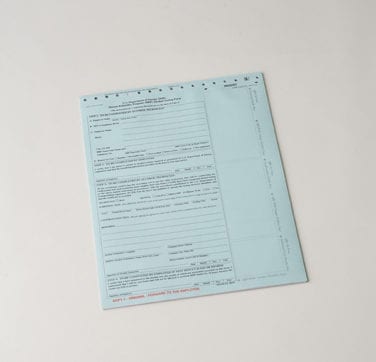 DOE Alcohol Test Form